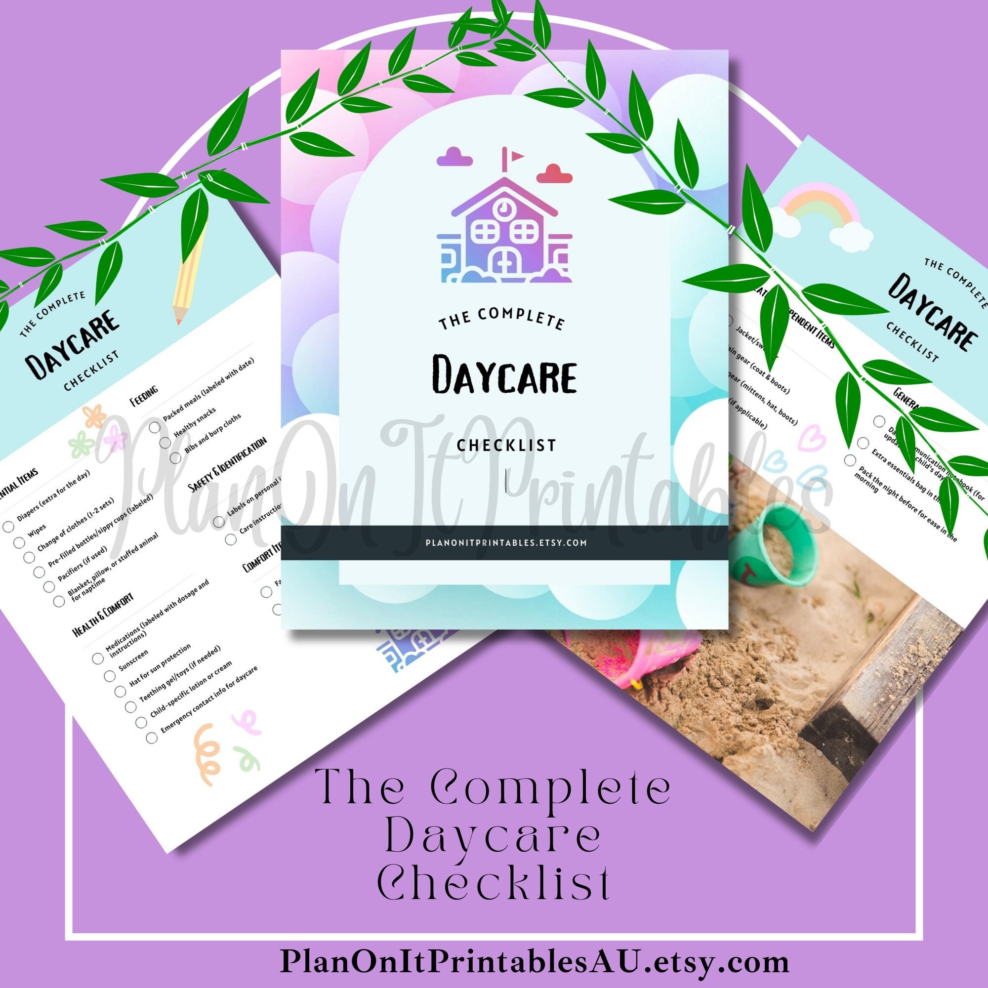 Daycare Checklist Daycare Routine Childcare Planning Childcare Essentials Daily Childcare ...