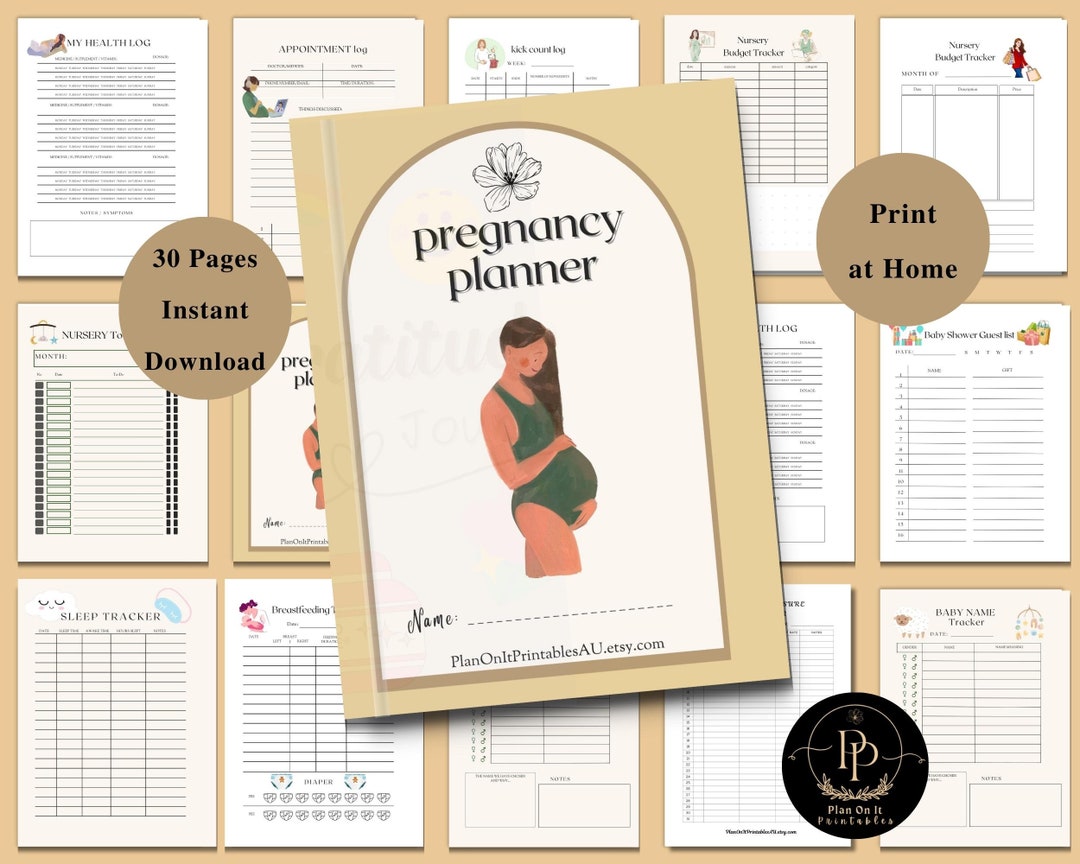 Printable Pregnancy Planner Dr Appointments Pregnancy Baby - Etsy