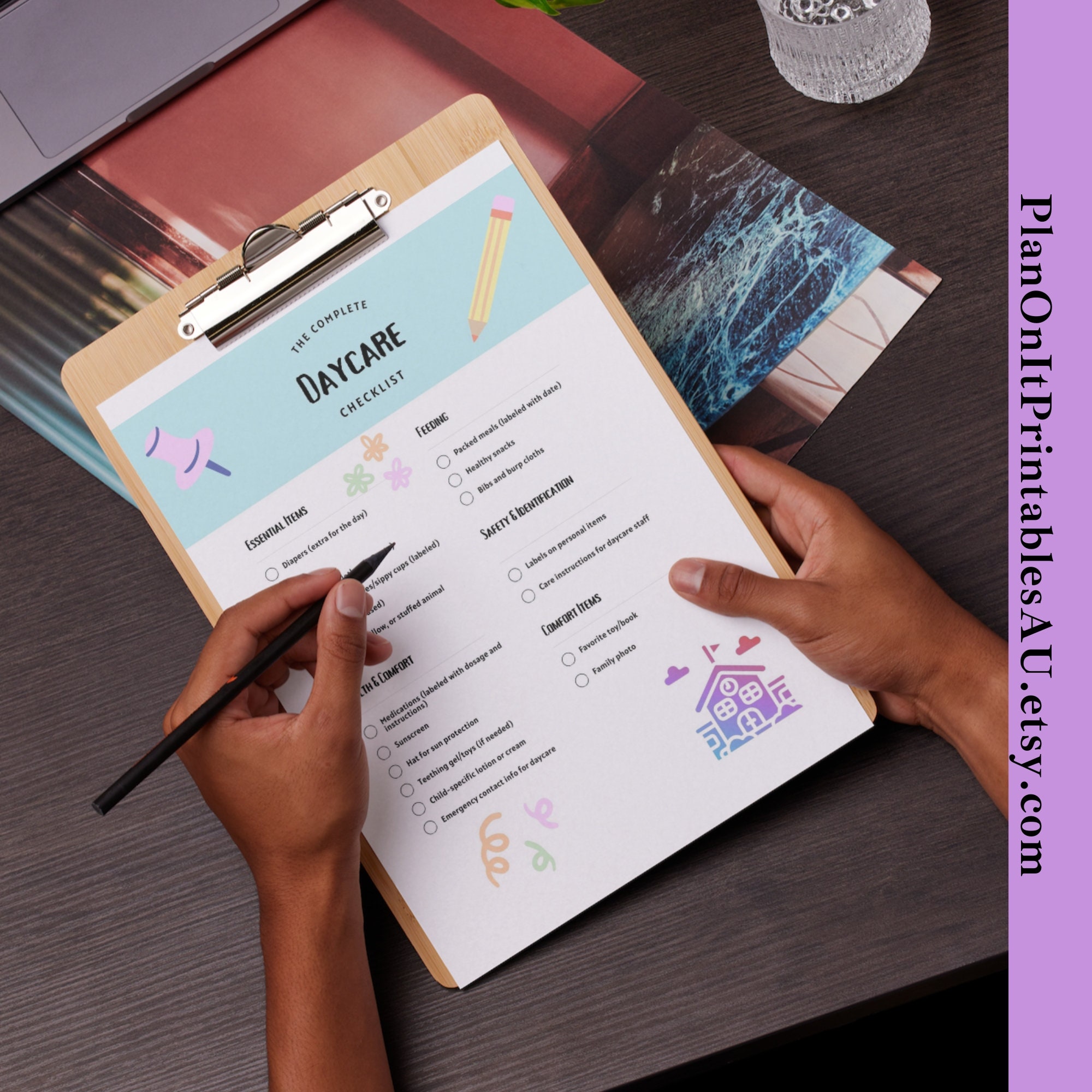 Daycare Checklist Daycare Routine Childcare Planning Childcare Essentials Daily Childcare ...