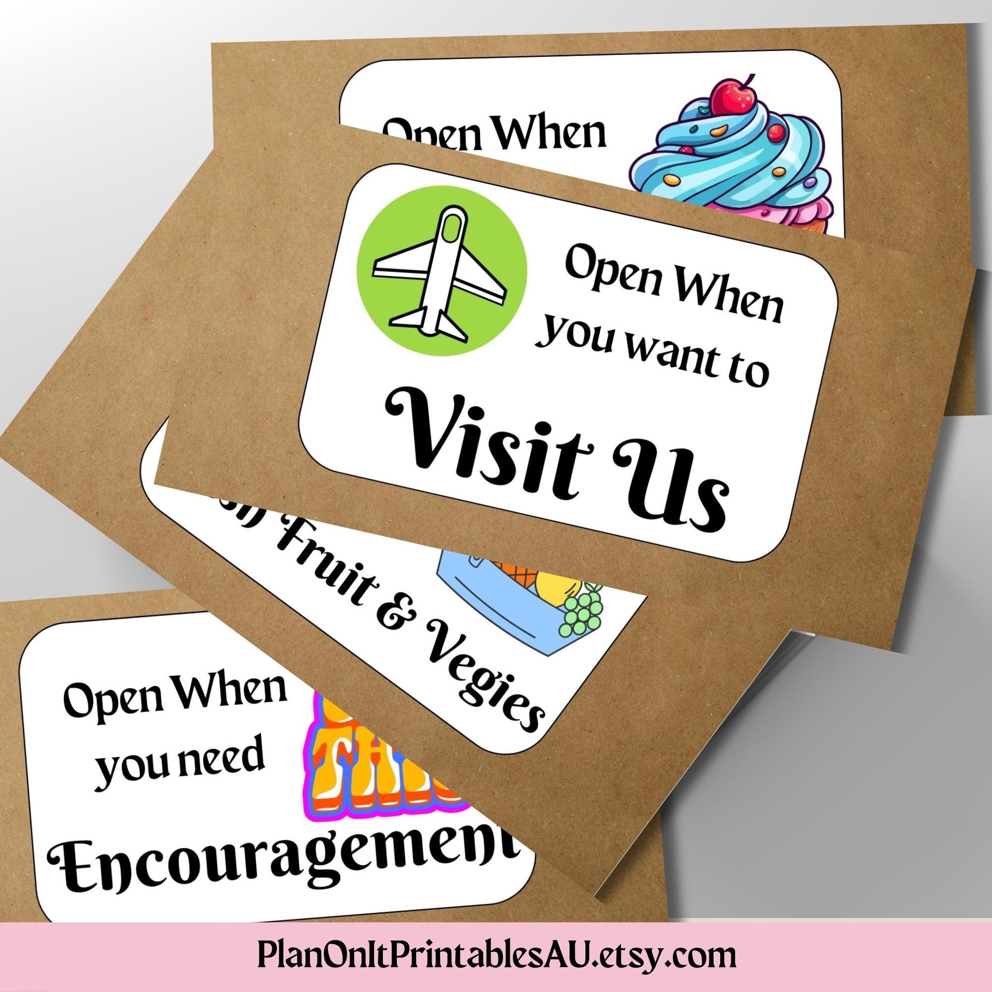 Open When Envelopes College Student: 20 Printable Open When Letters ...