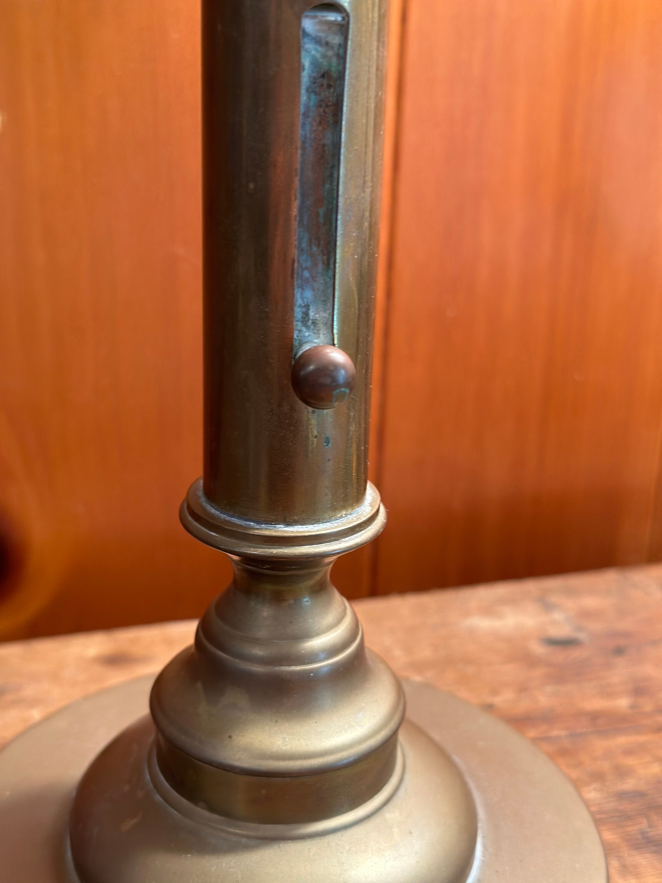 Antique Hog Scraper Candlestick in Excellent Condition - Etsy