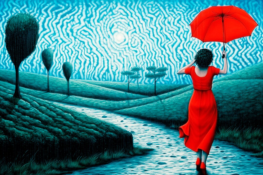 Surrealist Art Collection: Celebrating Italian Elegance Abstract Wall ...