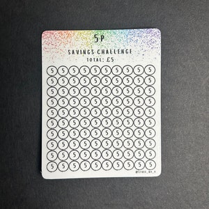 1p 2p 5p 10p 20p 50p 1 Pound 2 Pound Savings Challenge| Savings | Budget Tracker | Budget Binder ...