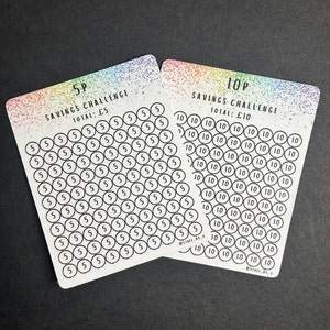 1p 2p 5p 10p 20p 50p 1 Pound 2 Pound Savings Challenge| Savings ...