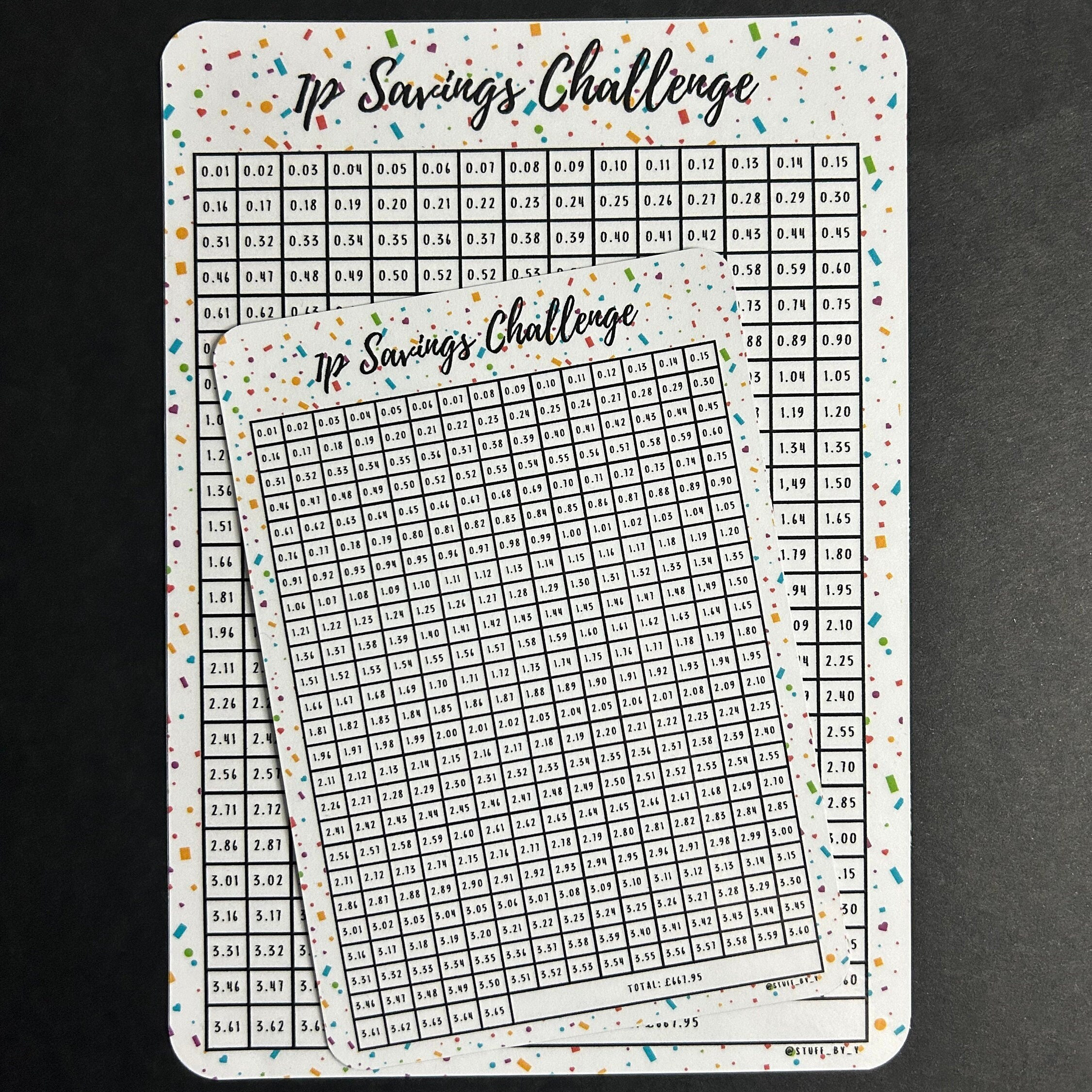 1p Savings Challenge 1p Savings Tracker 1p Savings - Etsy