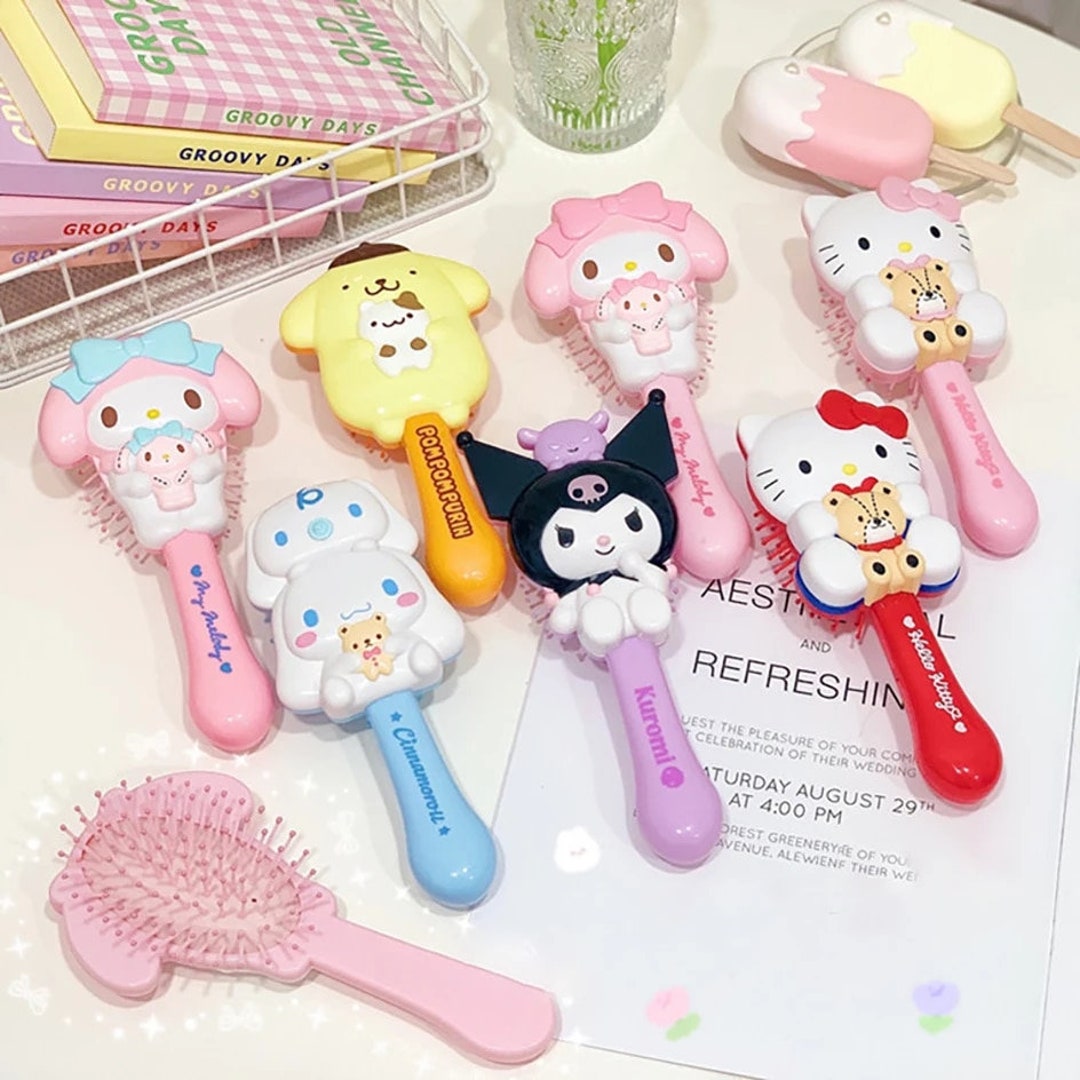 Sanrio Hair Combs Hello Kitty Kuromi My Melody Cinnamoroll - Etsy