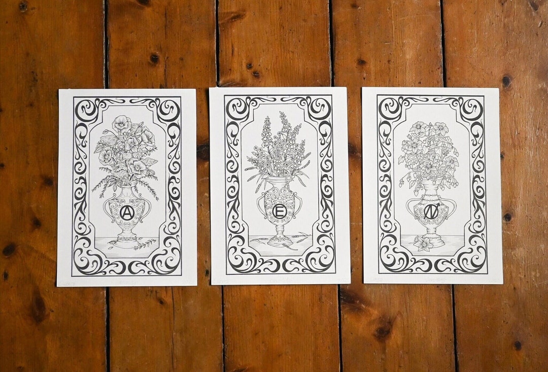 Anarchy Equality Squatting Anarchism Flowers Vase Bouquet Ornaments ...