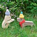 Personalized Man and Dog Wooden Sculpture Custom Boy With Dog Figurine ...