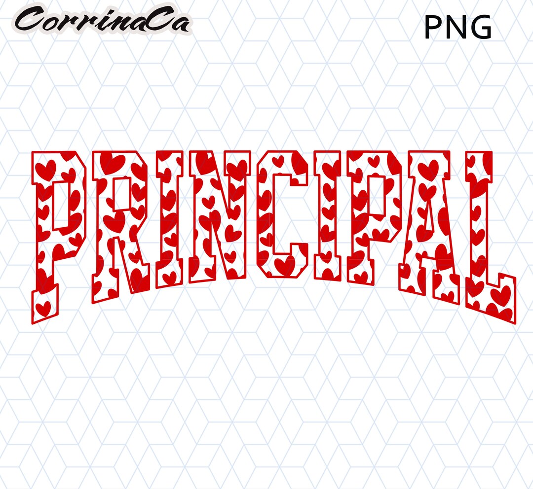 Principal Hearts Png, Principal Valentines Png, Retro Valentines Png ...