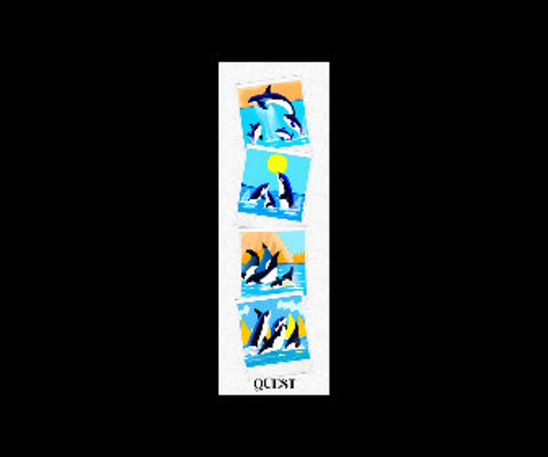 Orca Whale Bookmark Kids Printable Bookmarks Animals Ocean - Etsy