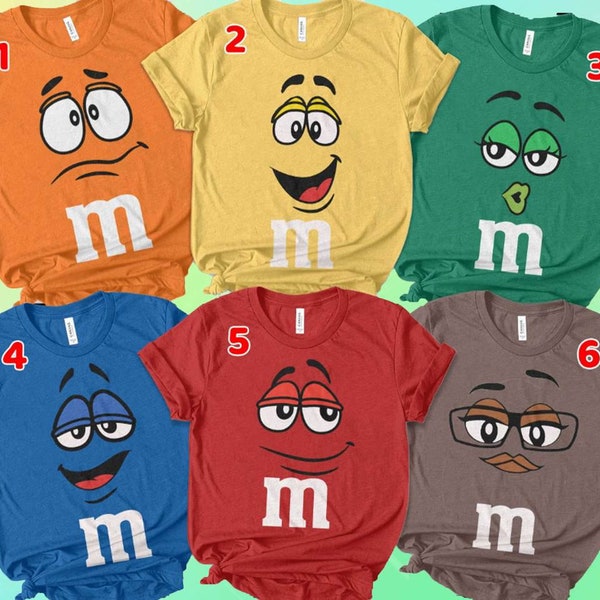 M&m Shirt - Etsy
