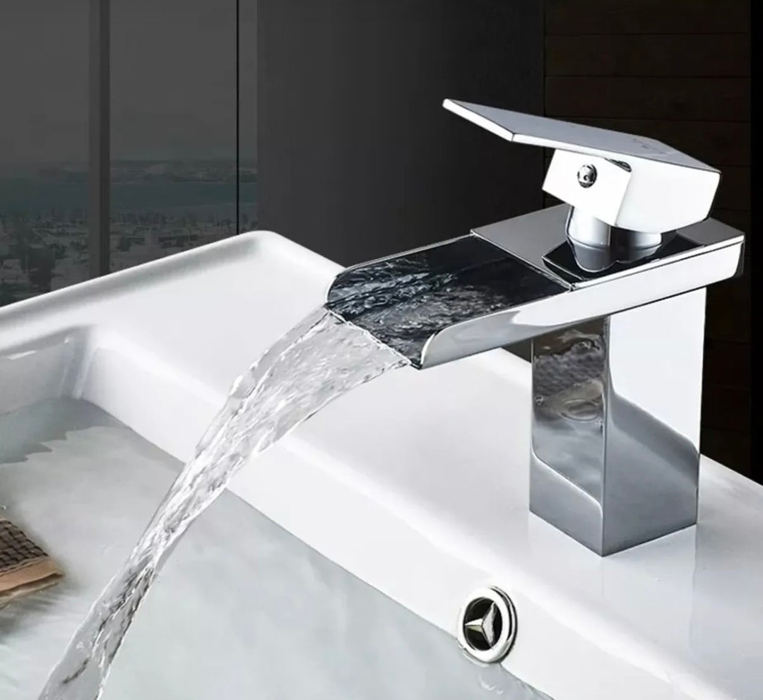 Chrome Square Basin Mixer New Model High Quality Luxury Basin - Etsy