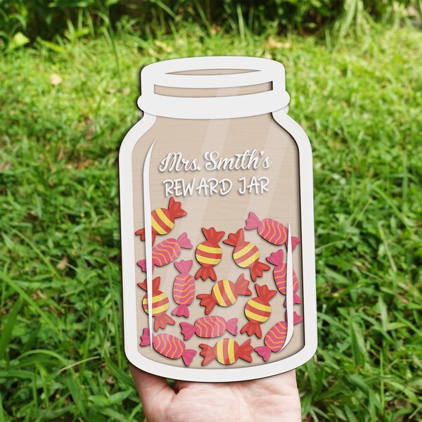 Teacher Candy Jar - Etsy