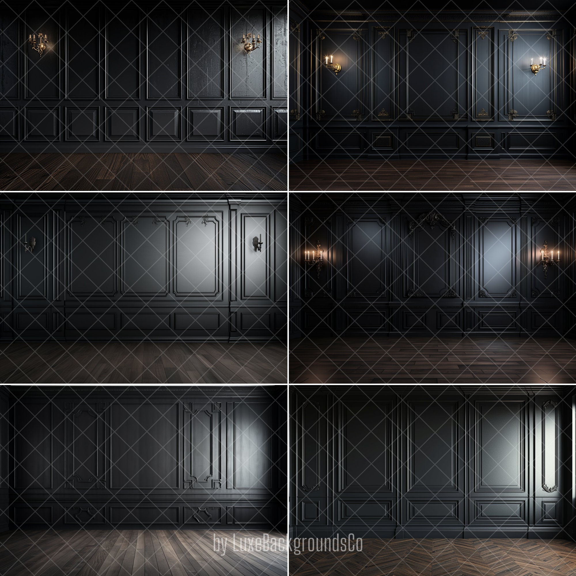 35 Elegant Dark Room Backdrops, Black Room Backgrounds, Studio ...