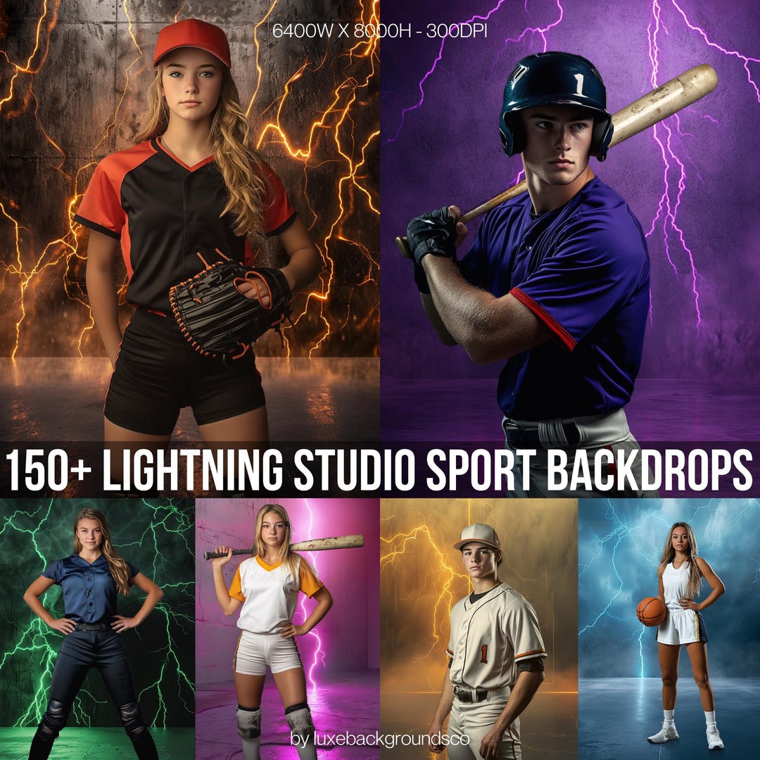150+ Studio Backdrops, Lightning Sport Backdrops, Maternity Backdrops ...