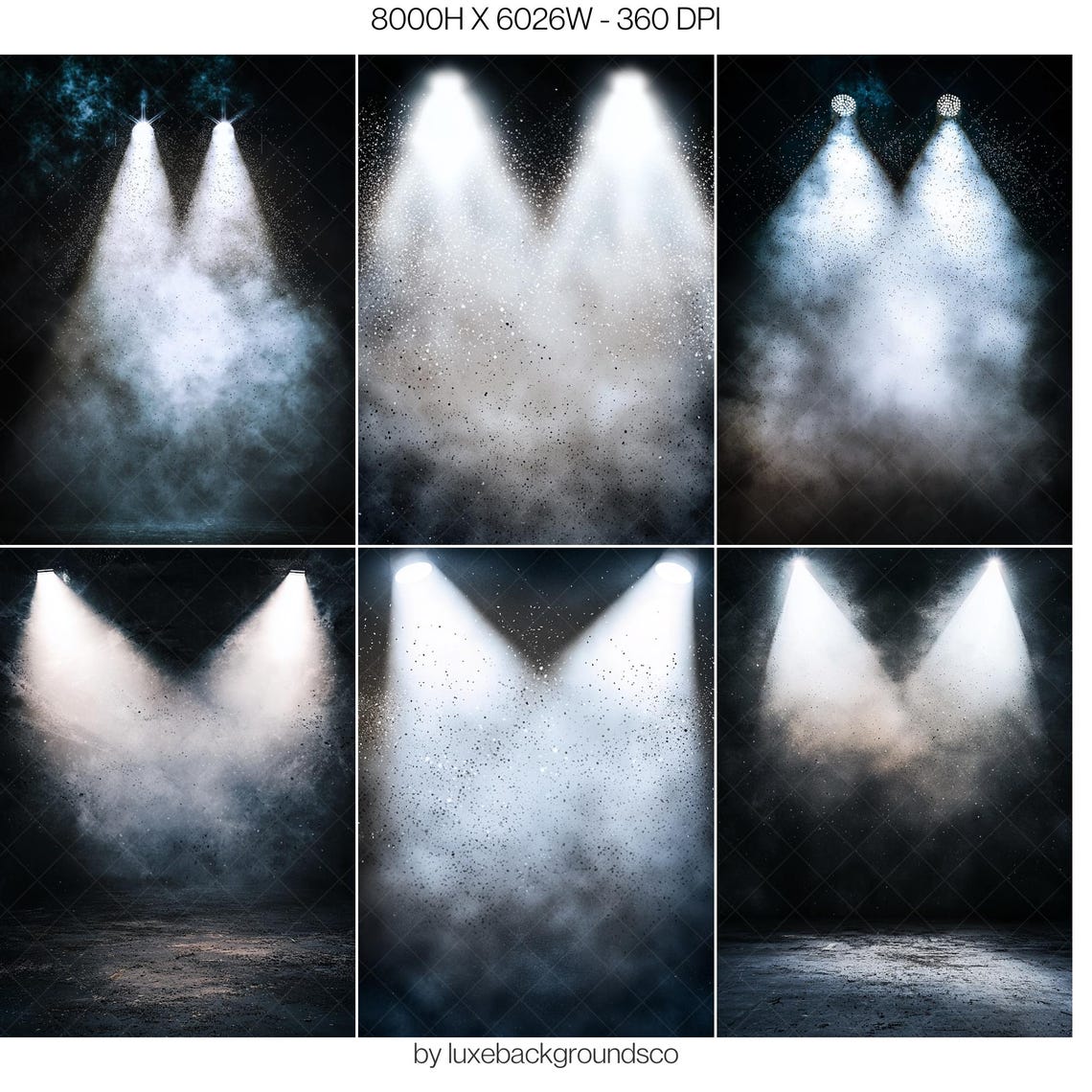 60 Dramatic Spotlight Backdrop,dark Stage Bright Spotlight,white Studio ...