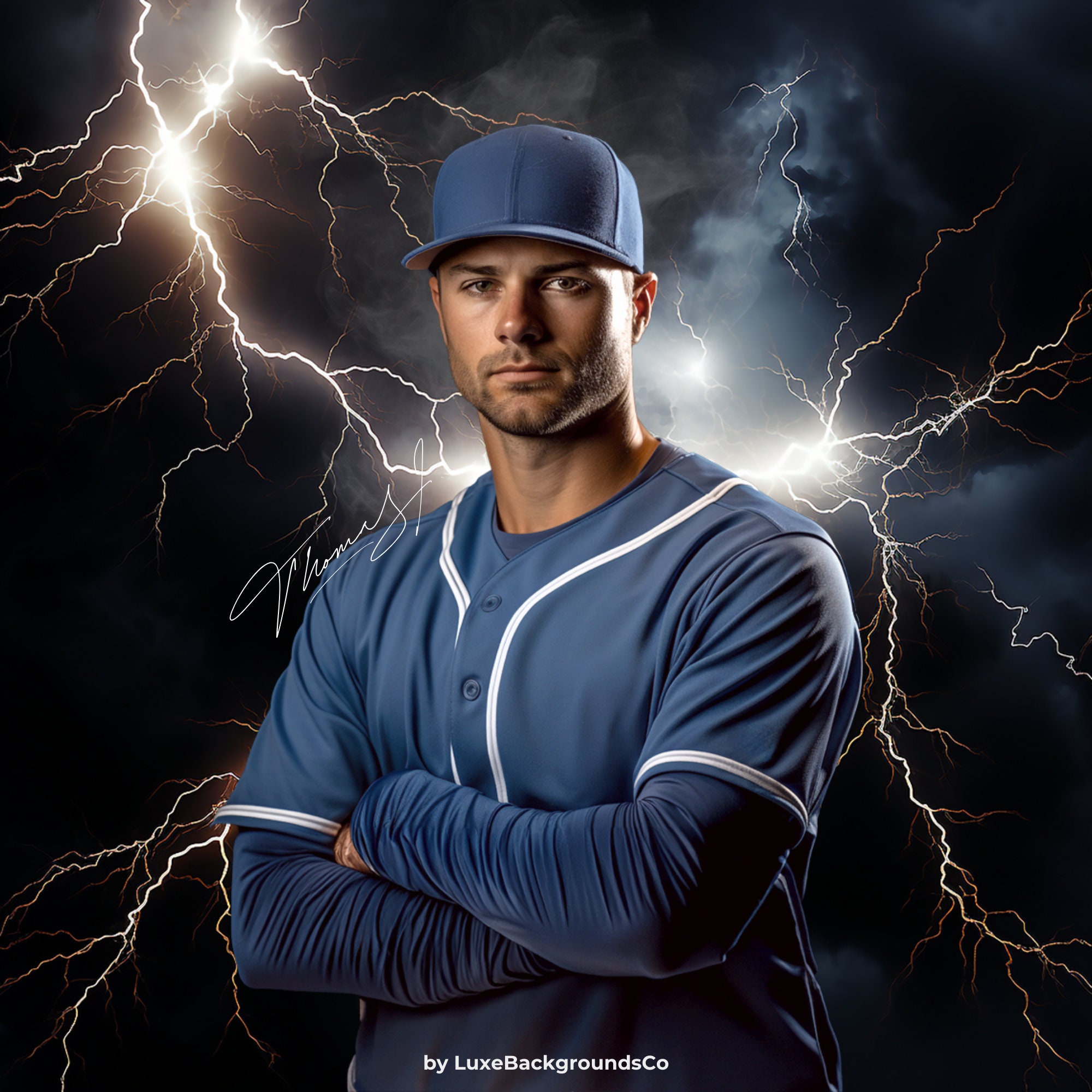 12 Mesmerizing Lightning Digital Backdrops, Sport Digital Backdrop ...