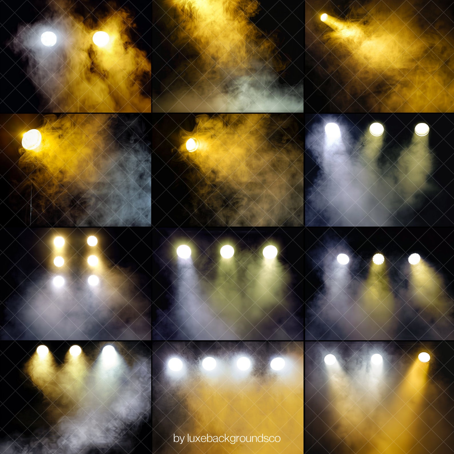100 Yellow Fog and Light Digital Background, Perfect as Sport ...