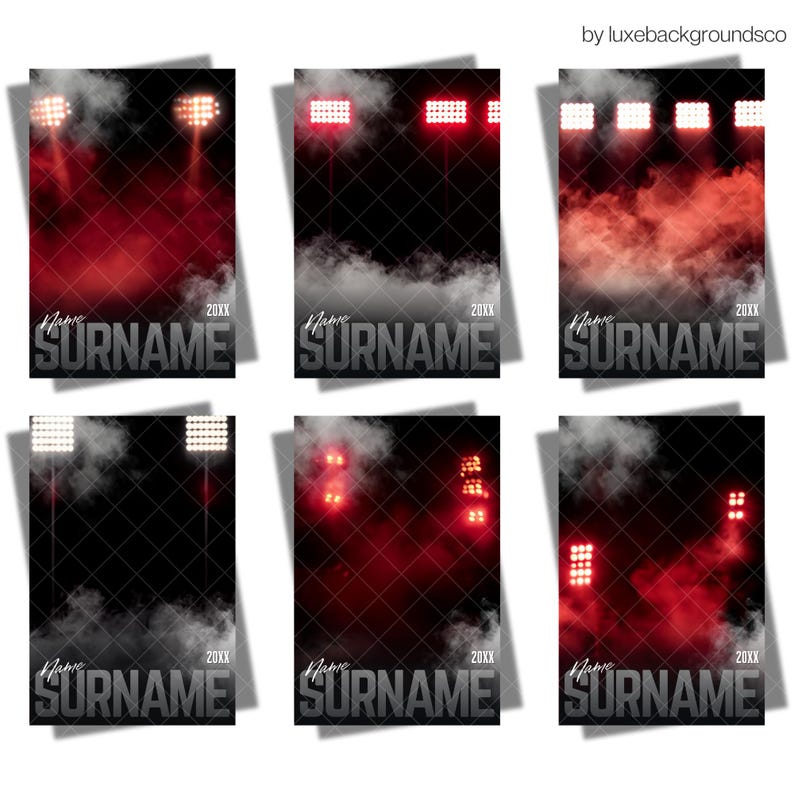 Canva Stadium Light Poster Template Pack for Baseball and Softball ...