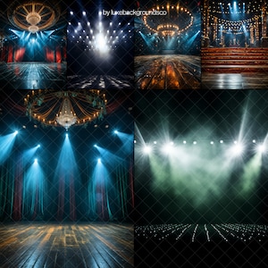 70 Unique Stage Digital Backdrops - Theatre, Ballet, Dance, Sports ...
