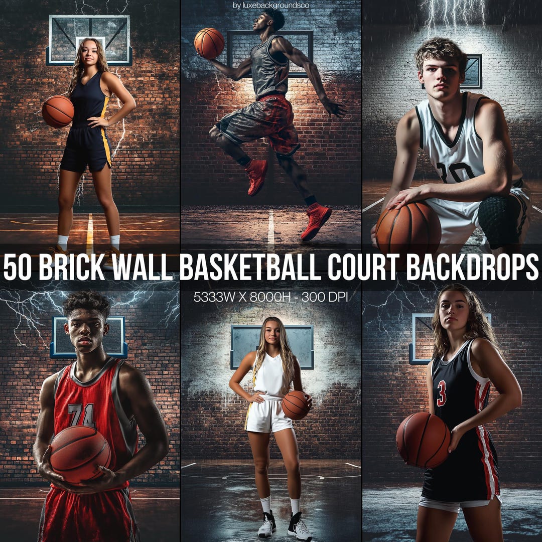 50 Sport Backgrounds for Basketball Player,team,poster and Banner,brick ...