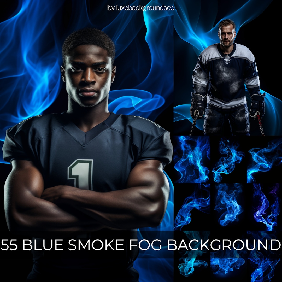 55 Blue Smoke Fog Backgrounds, Perfect as Sports Poster for Basketball ...