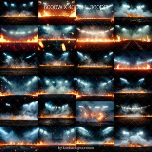 180+ Digital American Football Stadium Fire Scenes,football ...