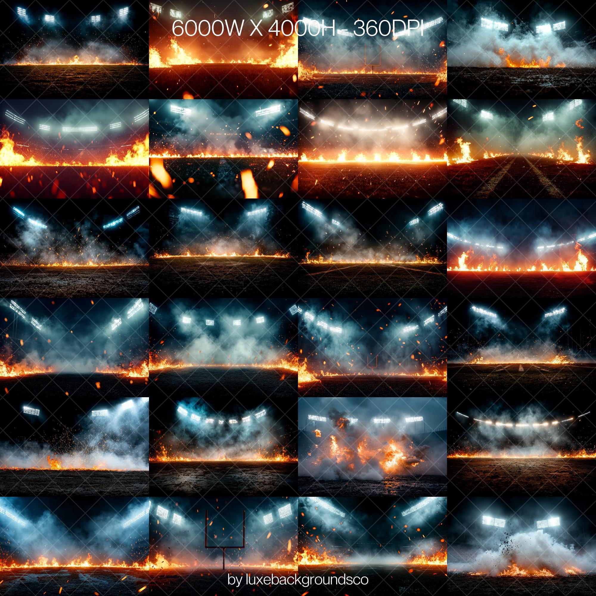 180+ Digital American Football Stadium Fire Scenes,football ...