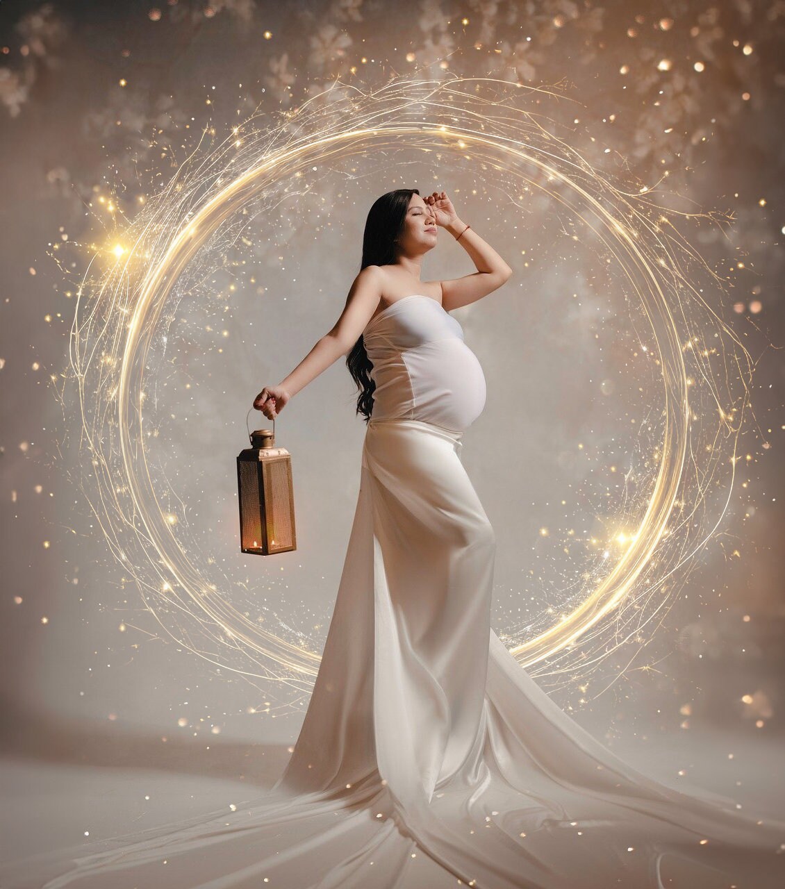 17 Golden Circle Overlay, Photoshop Overlays, Maternity Golden Ring ...