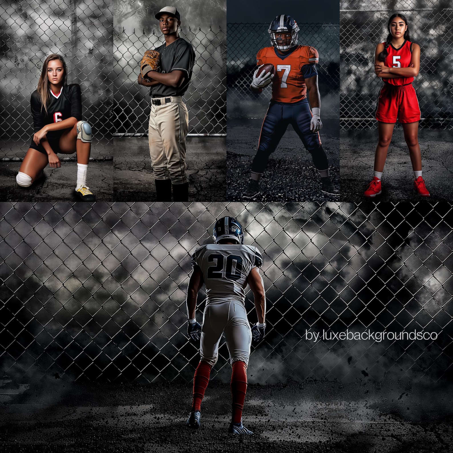 80 Sports Background Instant Download for Photoshop – Backdrop for ...