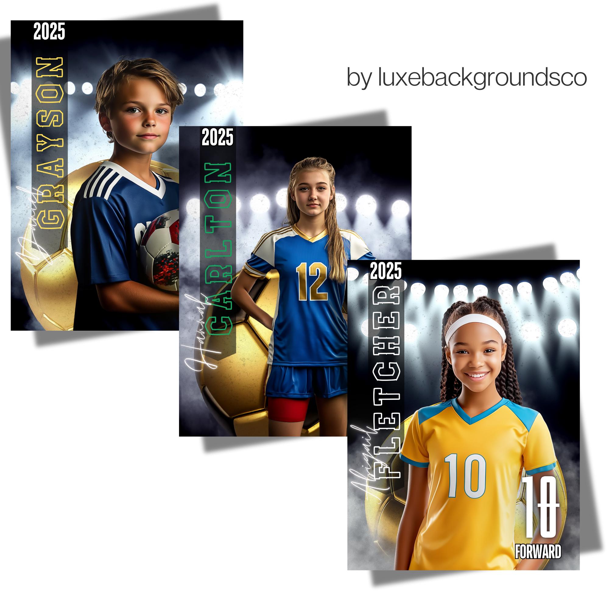 Editable Soccer Poster Templates,canva Senior Night Banners ...