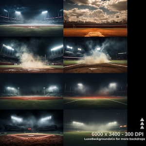 14 BASEBALL Backdrops,fog and Smoke Background, Baseball Background ...