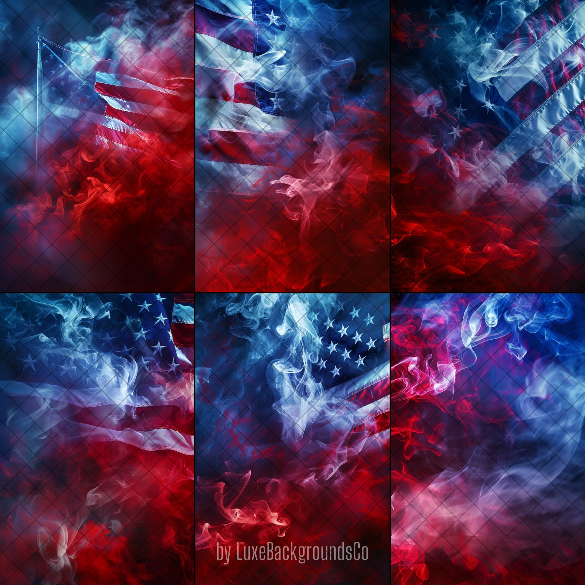 43 USA Flag Backgrounds, Perfect as Sports Background for Poster, Smoke ...