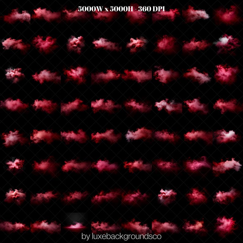 500+ Maroon Fog Overlays PNG - Transparent Smoke Effect, Photoshop ...