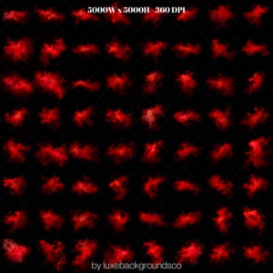 500 Red Fog Overlay, Transparent PNG Red Fog and Smoke, High Quality ...