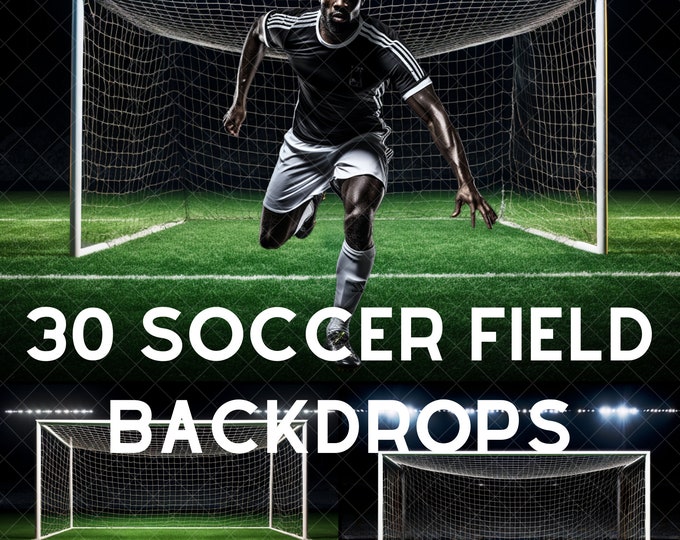 Goal, Soccer, Football, Digital Background (backdrop, Net, Team Photo ...
