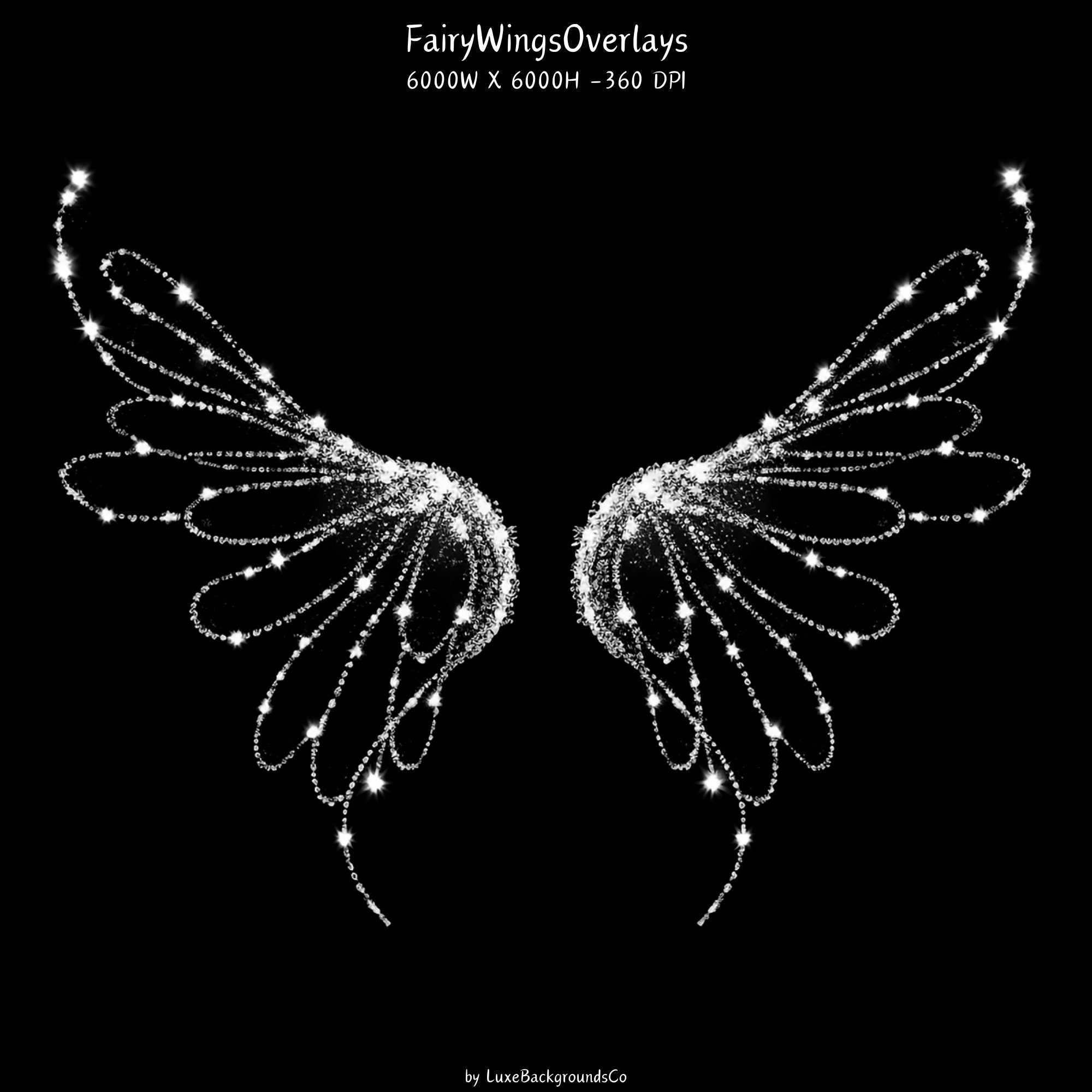 25 Transparent Fairy Wings 3, Butterfly Wing Overlay, Fairy Clipart PNG ...