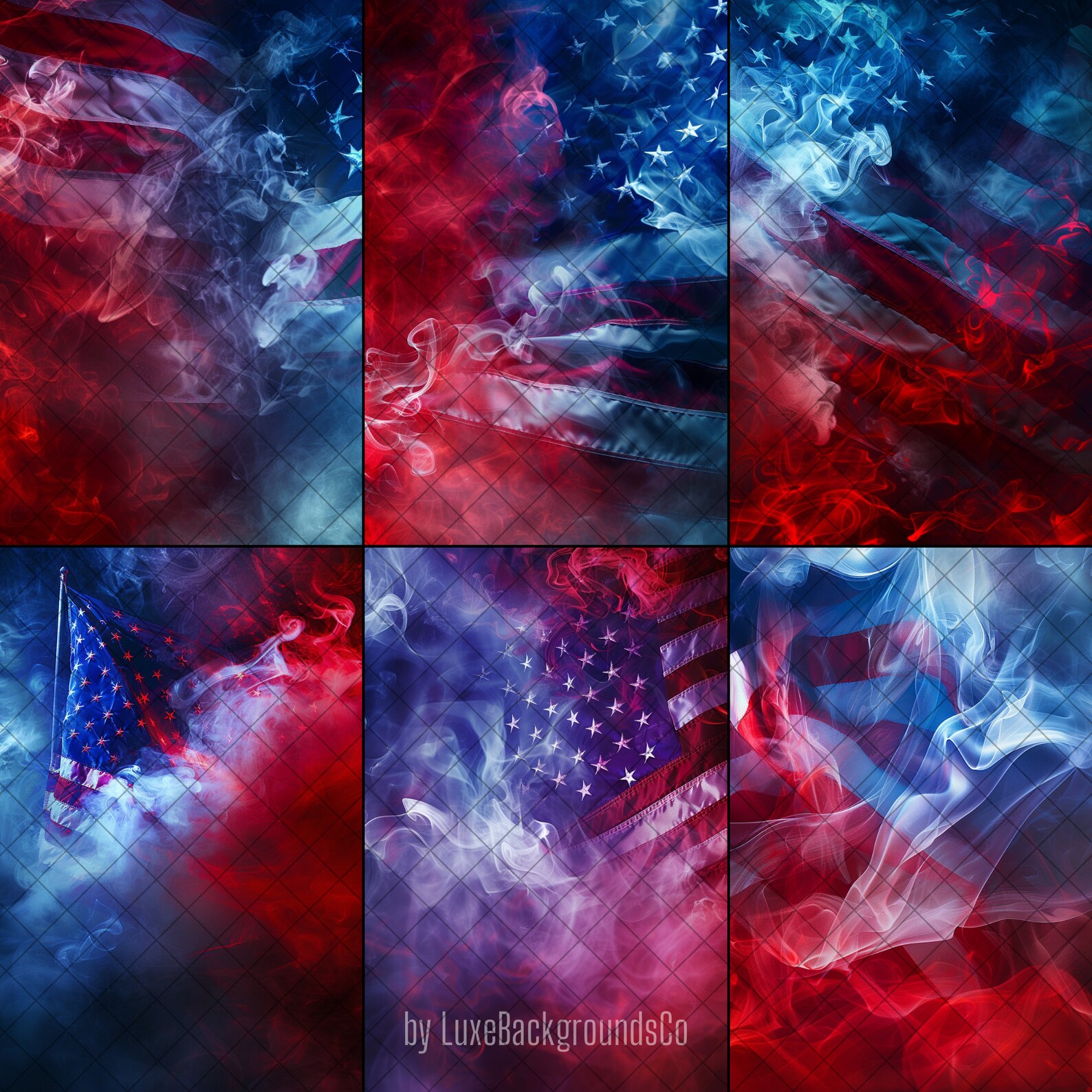 43 USA Flag Backgrounds, Perfect as Sports Background for Poster, Smoke ...