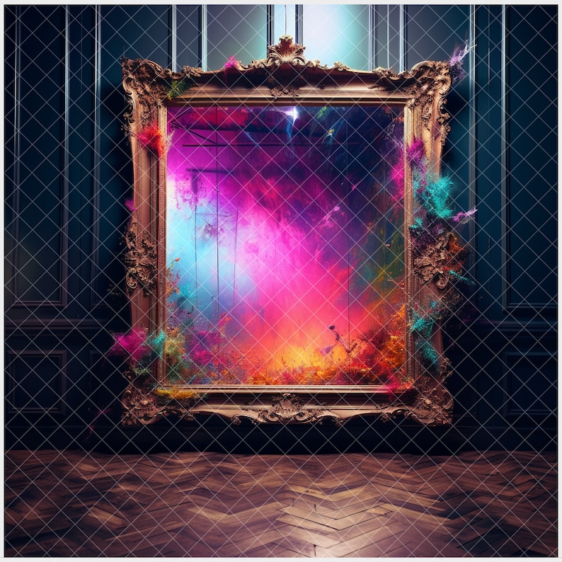 10 Fantasy Mirror Backdrop, Magical Mirror Background, Maternity ...