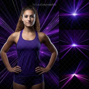 60 Colorful Laser Light Background, Neon Light Background, Perfect as ...