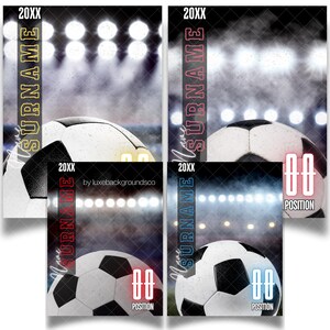 Editable Soccer Poster Template,canva Senior Night Banner,personalized ...