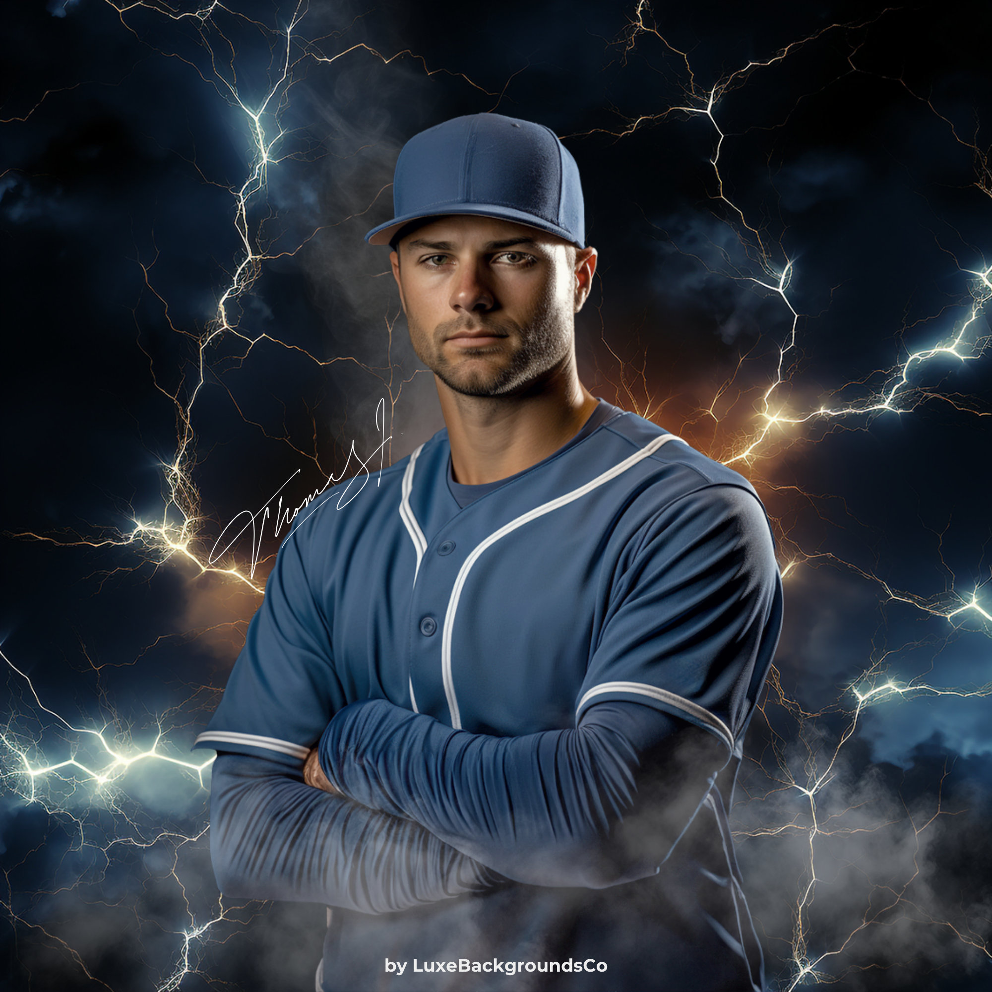 12 Mesmerizing Lightning Digital Backdrops, Sport Digital Backdrop ...