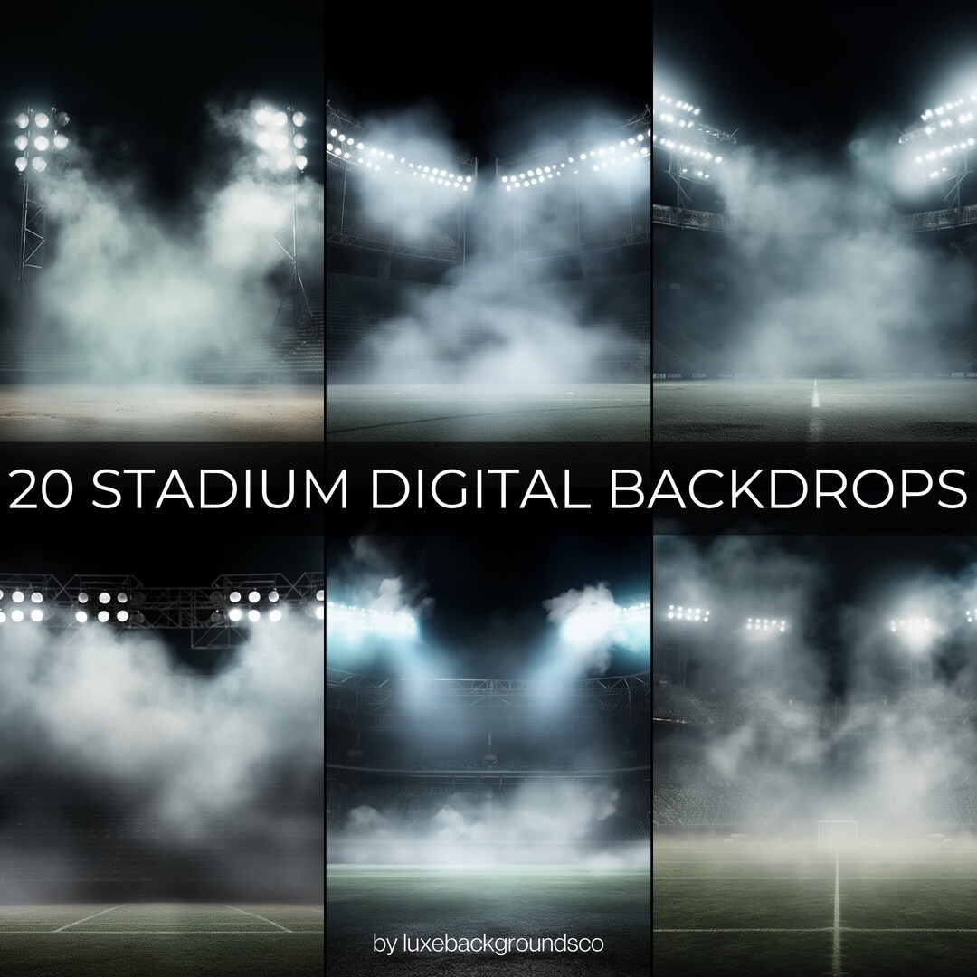 20 Stunning Stadium Digital Backdrop, Sport Photography, Sport Poster ...