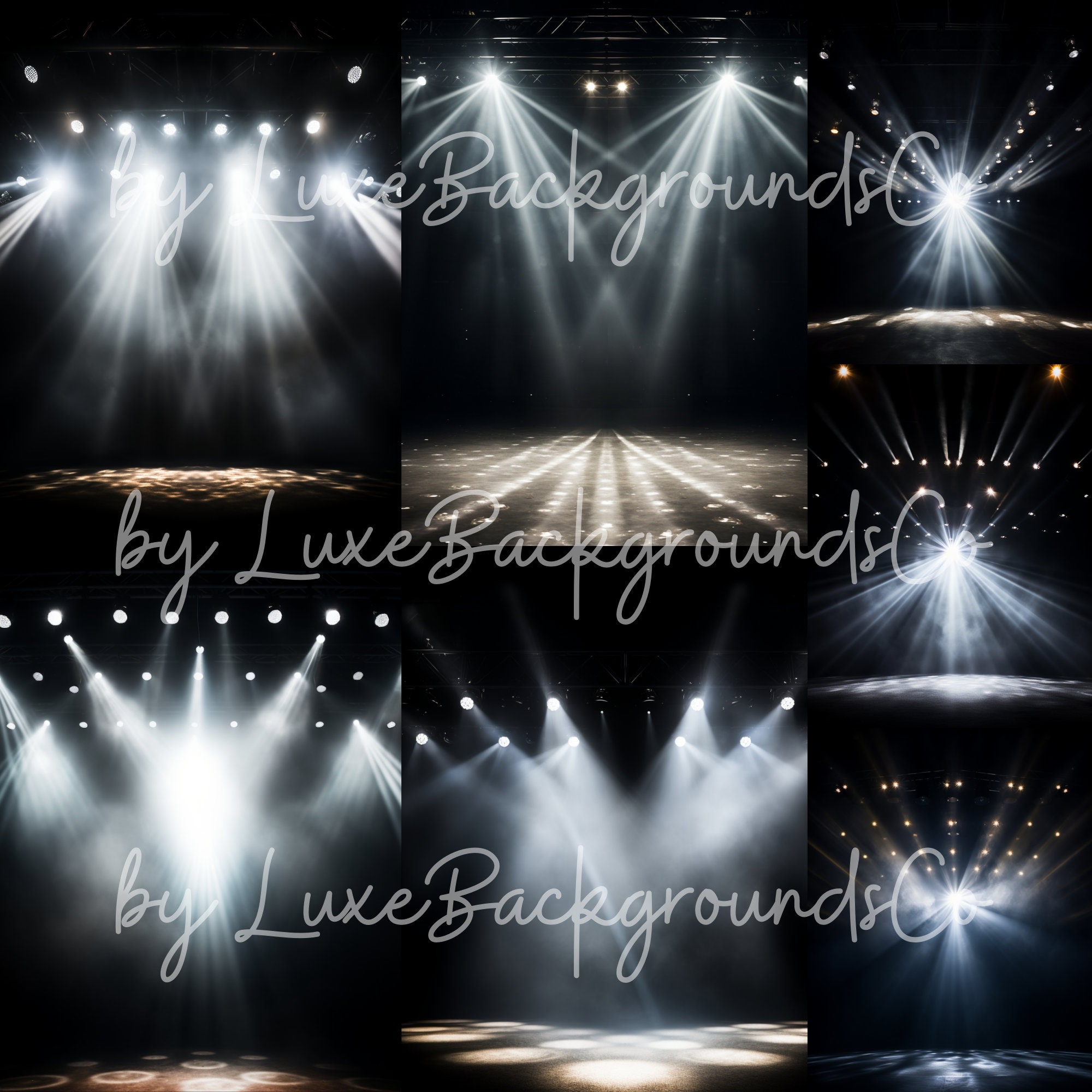 120 STAGE LIGHT Backdrop,white,blue,red,yellow,green,orange,purple ...