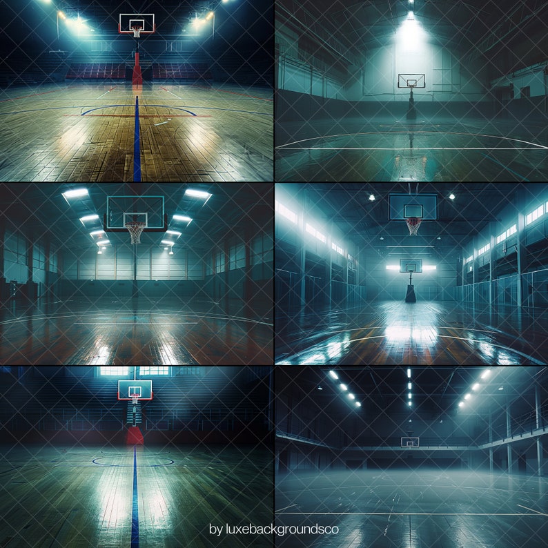 150 Basketball Digital Backdrops, Sport Backdrops, Basketball ...