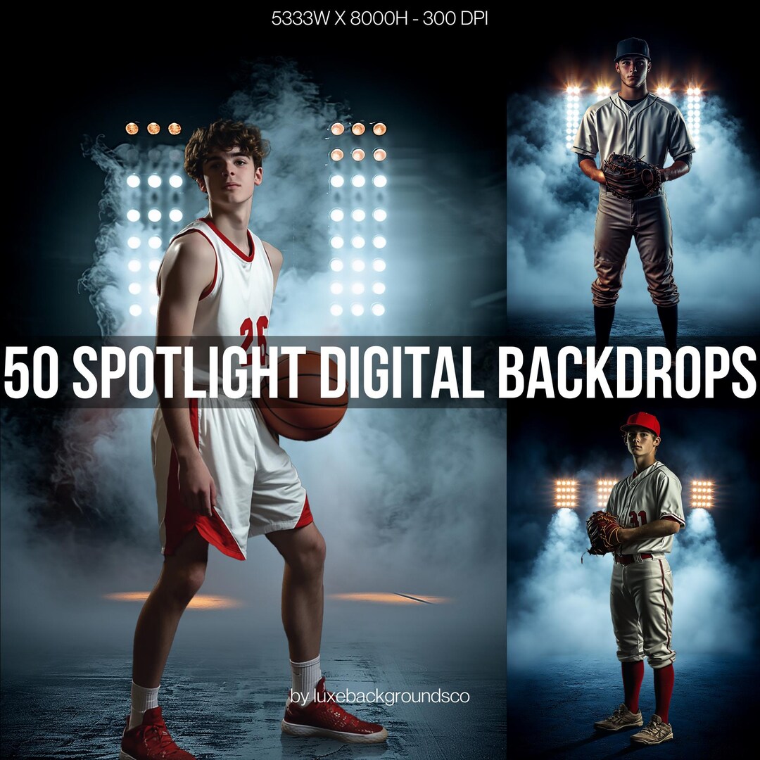 50 Sport Backdrop for Sport Photography, Softball and Baseball ...