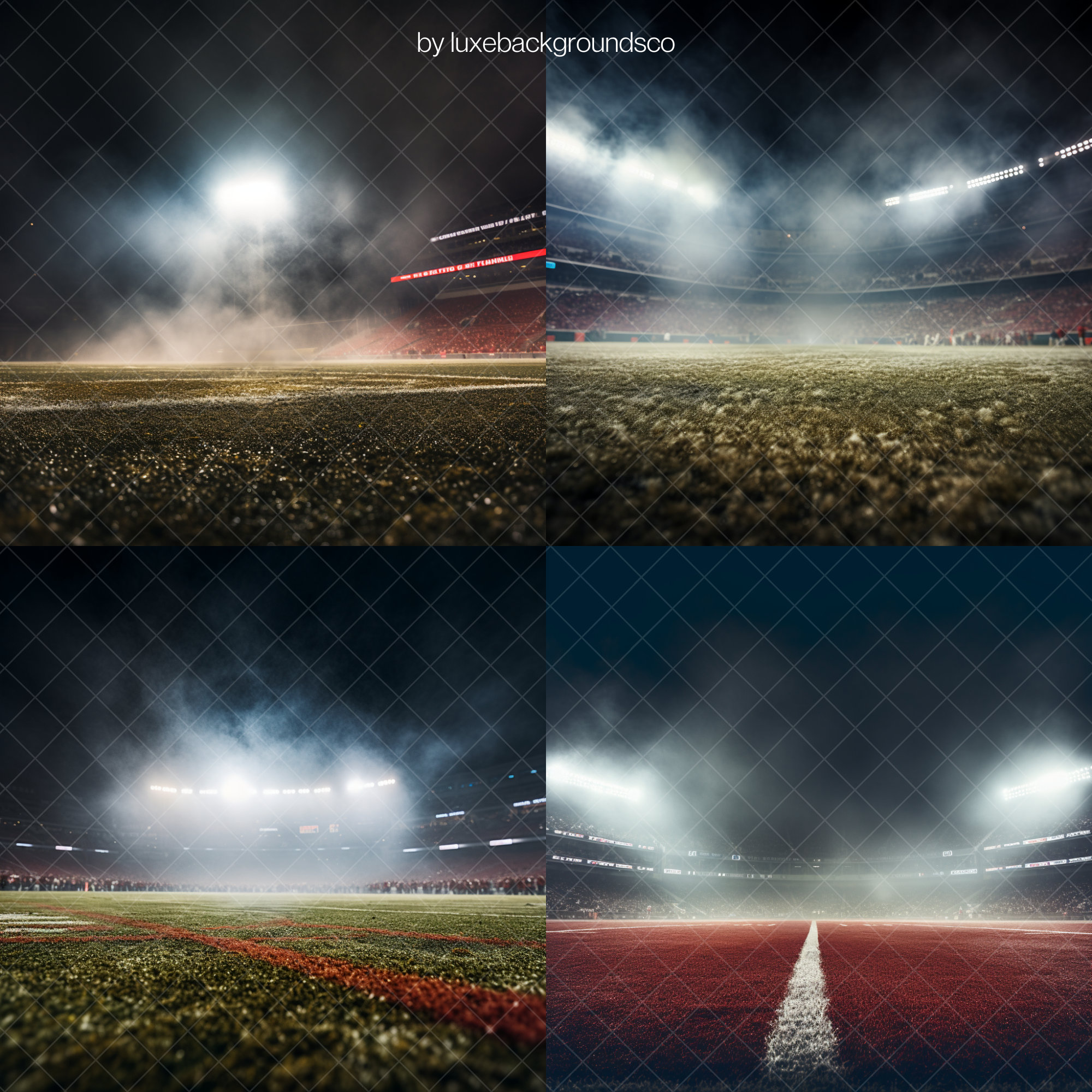 40 American Football Field Backdrop, Football Professional Banner ...