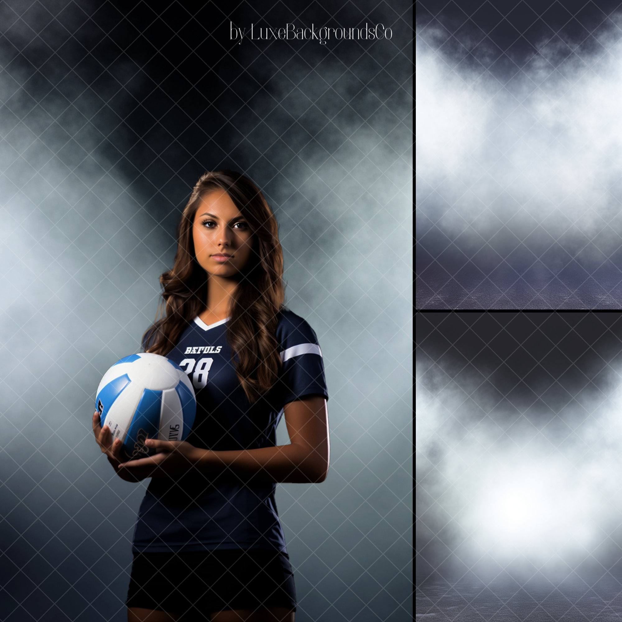 40 Fog Digital Background, Perfect as Sports Background for Basketball ...