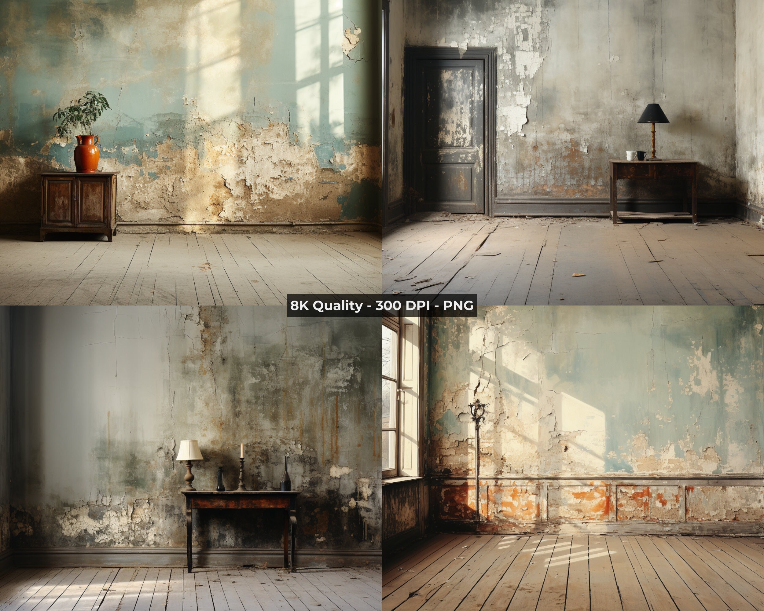 14 Old Room Studio Backdrops,vintage Backdrop,maternity Background ...