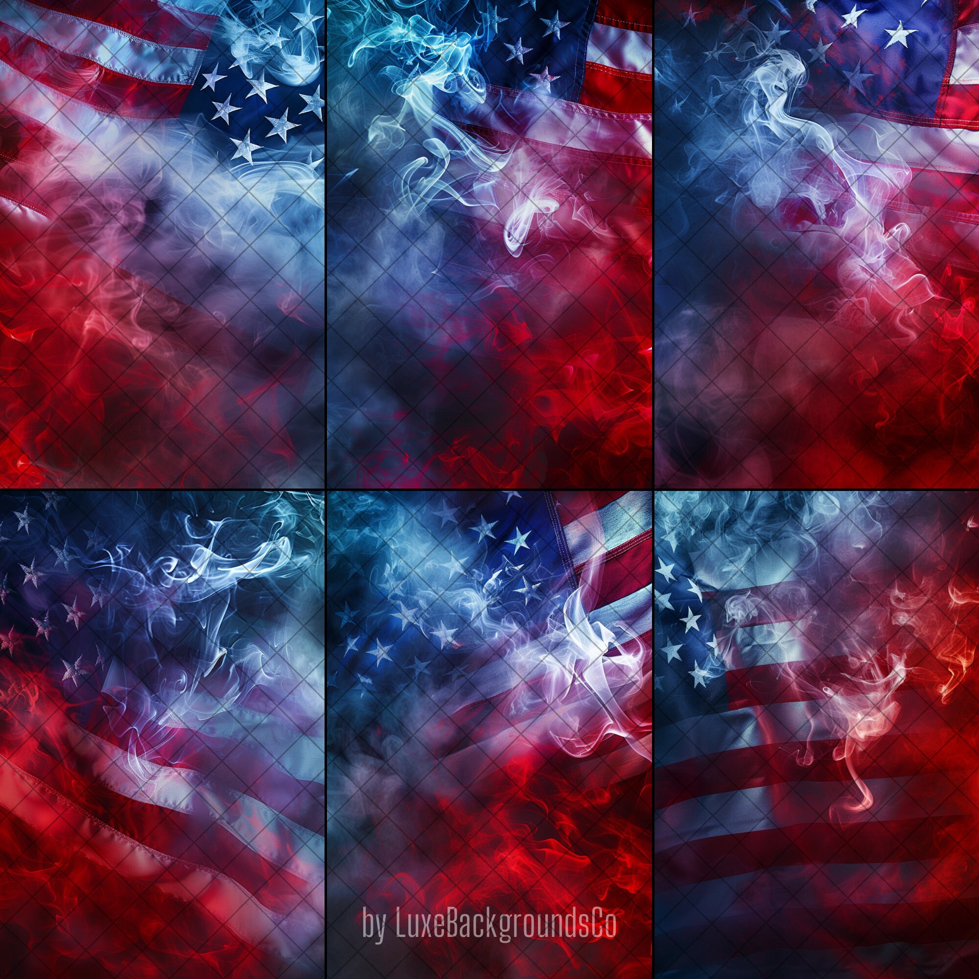 43 USA Flag Backgrounds, Perfect as Sports Background for Poster, Smoke ...
